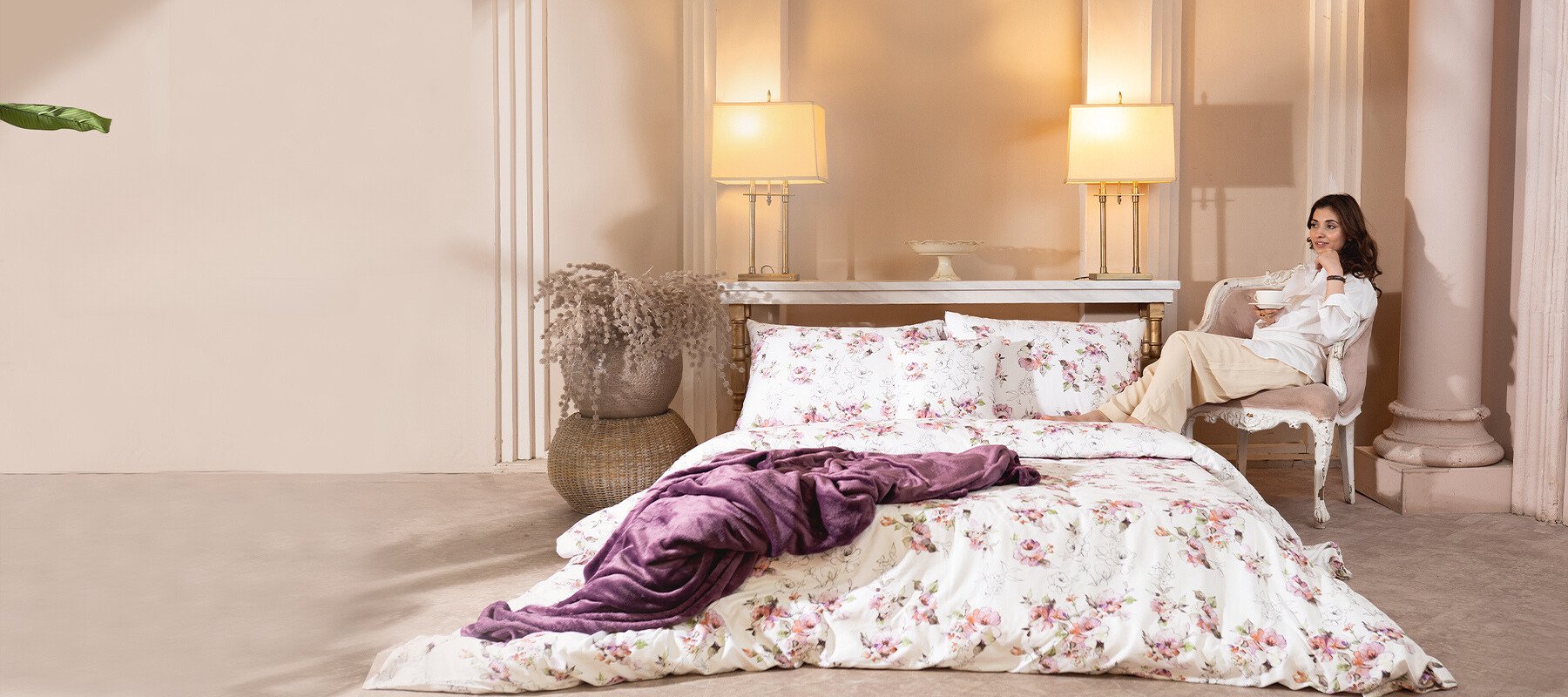 All-New Bedding Designs: Victorian Rose & Olive Affair